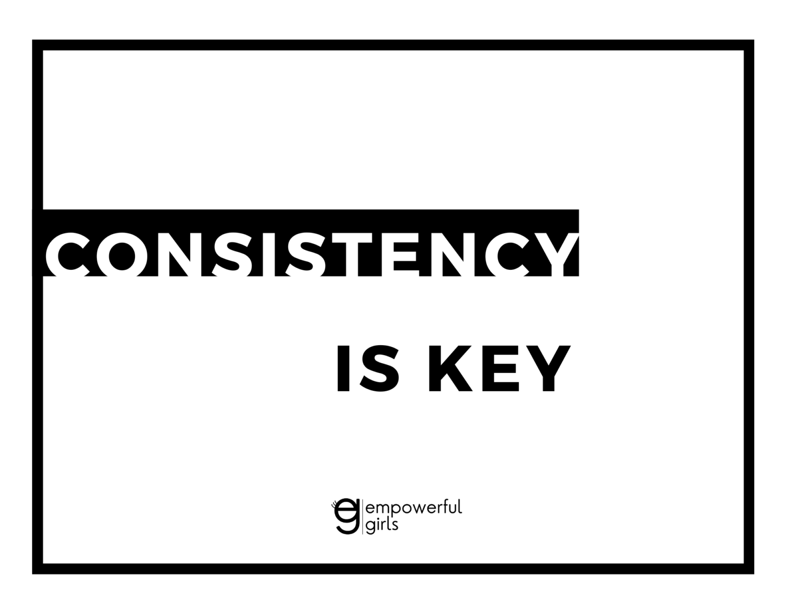 Consistency is Key • ep. 080 - empowerfulgirls.com
